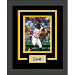 framed oneil cruz facsimile laser engraved signature auto pittsburgh pirates 14x17 baseball photo