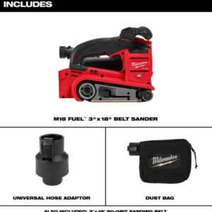 Milwaukee M18 FUEL 3-in. x 18-in. Cordless Belt Sander