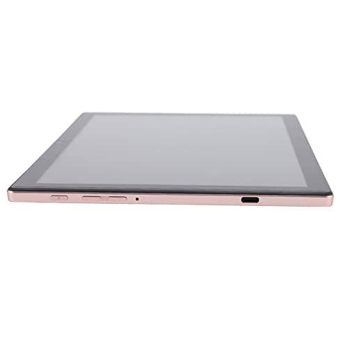 Gaoxin Ultra Thin Tablet, 3GB RAM 64GB ROM Front 5MP Rear 13MP IPS Screen Aluminum Alloy Rose Gold Touchscreen Tablet 6000mAh (US Plug)