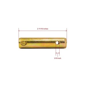 The ROP Shop | Snowplow Stand Lock Pin 1303204 for Western 93034, 93034K & 63586 Poly & Steel