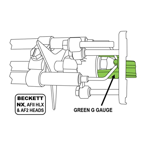 Green G Gauge Electrode Setting Gauge for Beckett AFII and NX Oil Burners Z