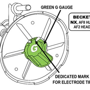 Green G Gauge Electrode Setting Gauge for Beckett AFII and NX Oil Burners Z