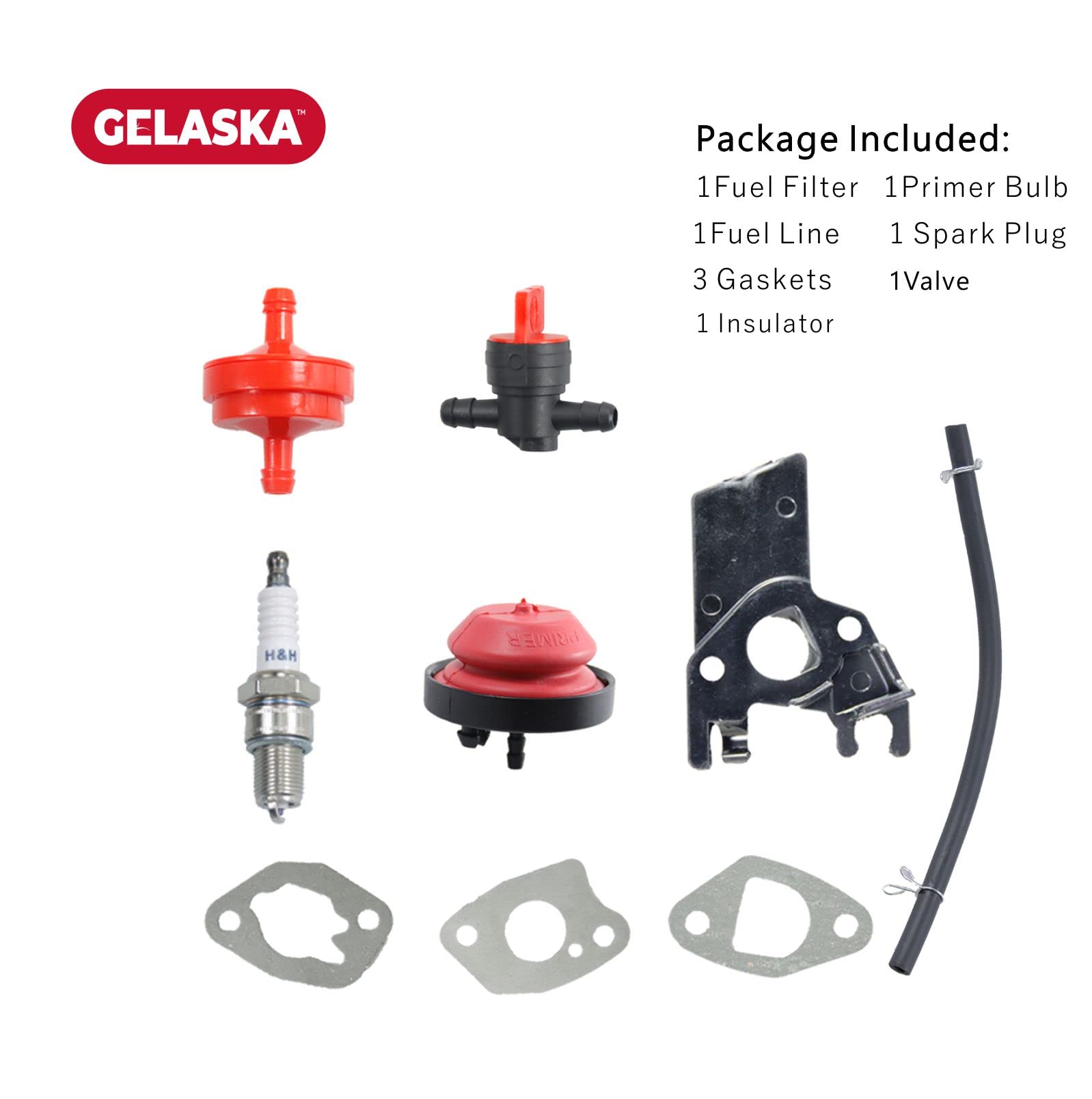 GELASKA 951-12705 Carburetor Replaces 751-12705, 751-10974, 951-10974, 951-10974A, HUAYI 165S, 165SA for MTD Troy-bilt 165-SUB, 165-SUB-11, 265-SU, 265-SU-11, 365-SUB Engines