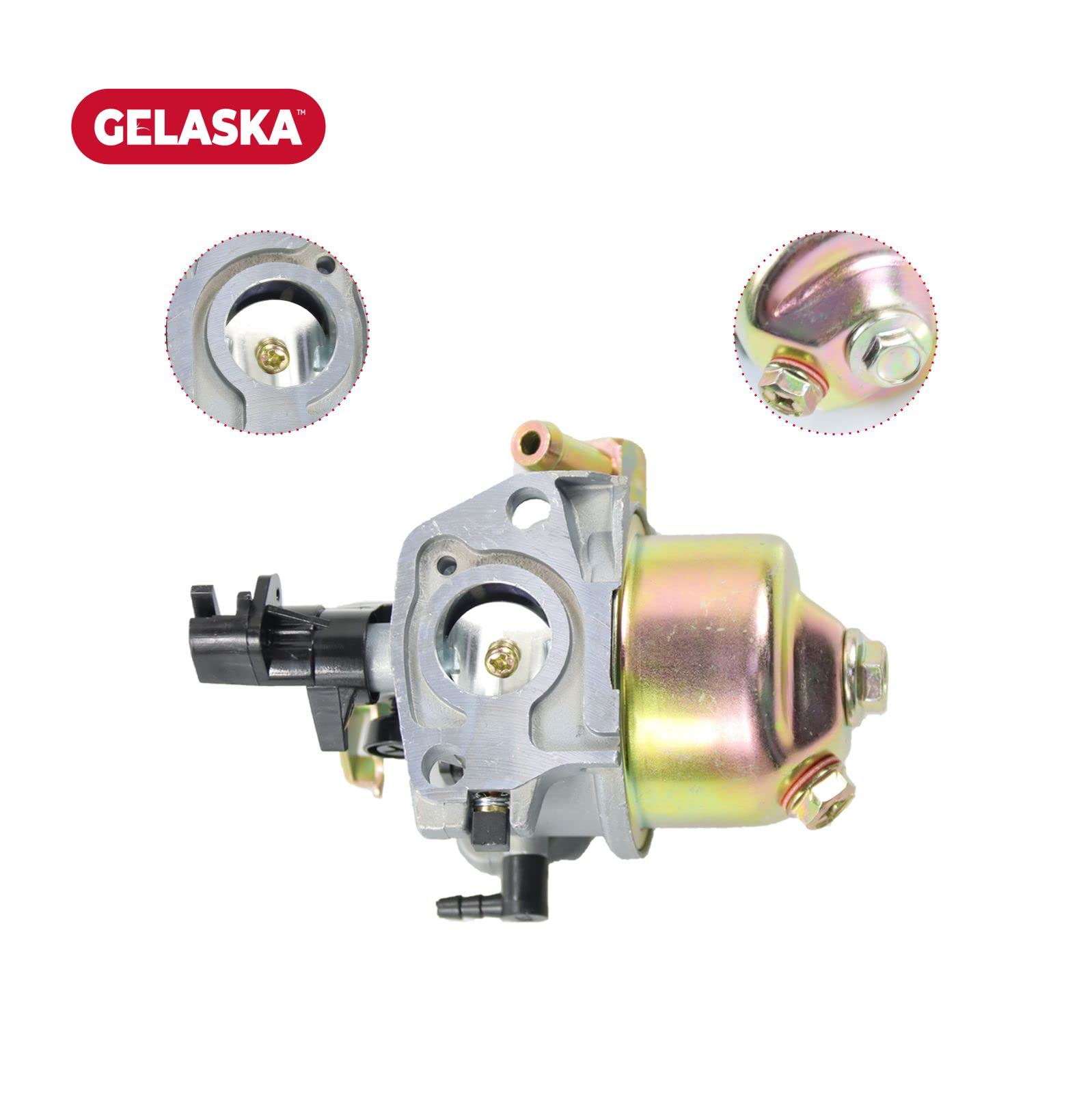 GELASKA 951-12705 Carburetor Replaces 751-12705, 751-10974, 951-10974, 951-10974A, HUAYI 165S, 165SA for MTD Troy-bilt 165-SUB, 165-SUB-11, 265-SU, 265-SU-11, 365-SUB Engines