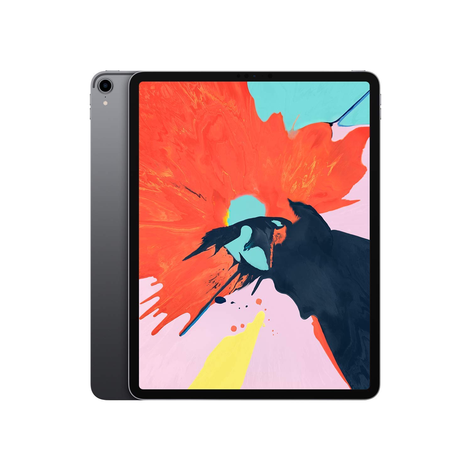 2018 Apple iPad Pro (12.9-inch, Wi-Fi + Cellular, 512GB) - Space Gray (Renewed Premium)