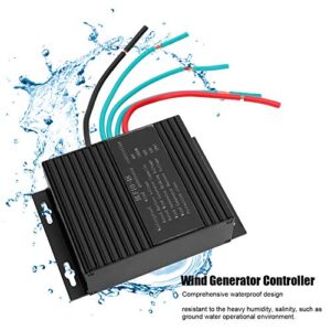 Odorkle F10-48V Wind Turbine Controller 1000W DC 48V Wind Turbines Generator Controller IP67 Waterproof Battery Controller Regulator