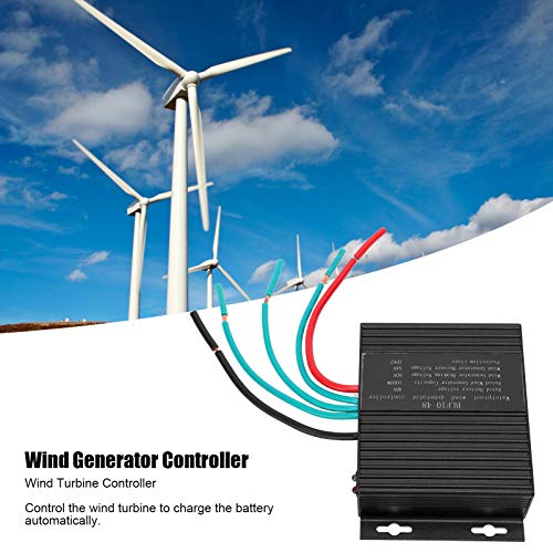 Odorkle F10-48V Wind Turbine Controller 1000W DC 48V Wind Turbines Generator Controller IP67 Waterproof Battery Controller Regulator