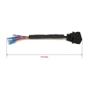 The ROP Shop | 13-Pin Male Snow Plow Side Wiring Harness Repair Kit for Boss HD Straight Blade