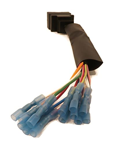 The ROP Shop | 13-Pin Male Snow Plow Side Wiring Harness Repair Kit for Boss HD Straight Blade