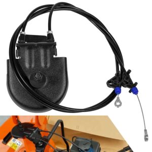 johntruck rotator cable assy for husqvarna st224 st224p st227p st230p st324 st327 st330 & poulan pr241 pr242 pr271 pr300, replace for 581680302 581680301