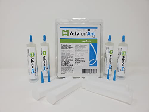 Syngenta - Advion Ant Gel Bait 4x30g Tubes, 4 Tips, and 4 plungers (60438)