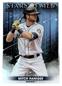 baseball mlb 2022 topps stars of mlb #smlb-53 mitch haniger nm near mint mariners