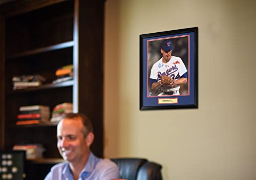 Nolan Ryan Autographed Texas Signed Framed 16x20 Baseball Photo Bo Jackson Bloody Beckett COA