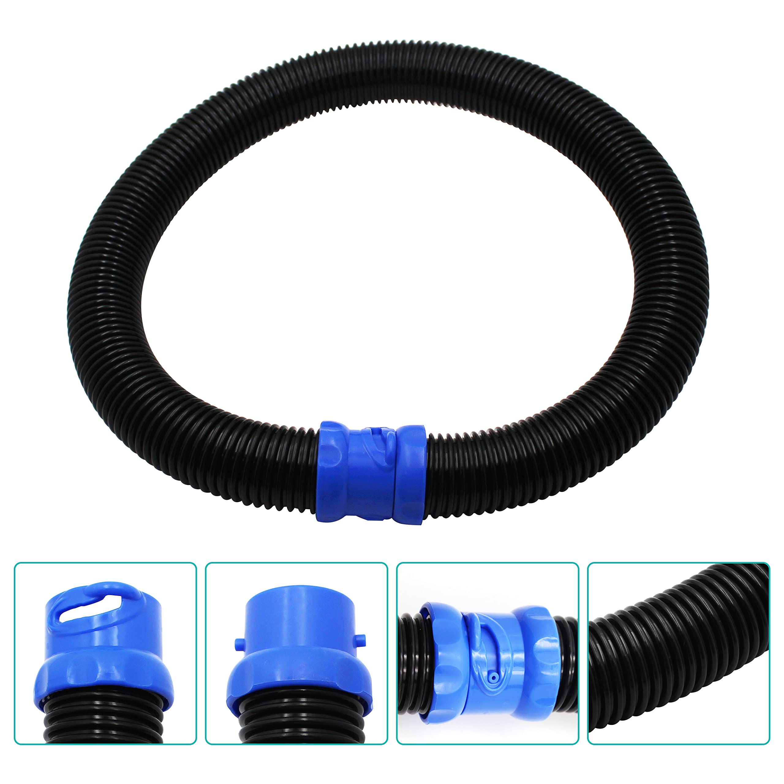 TIROAR 41.7 Inch R0527700 Pool Vacuum Hose Twist Lock Hose Compatible with Zodiac Baracuda X7,MX6,MX8,T3,and T5 Suction Side Pool Cleaners