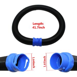 TIROAR 41.7 Inch R0527700 Pool Vacuum Hose Twist Lock Hose Compatible with Zodiac Baracuda X7,MX6,MX8,T3,and T5 Suction Side Pool Cleaners