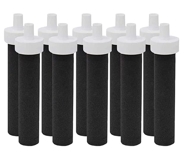 Molgoc Water Bottle Filter Replacement for Brita BB06,fit Brita Hard sided,Sport and Stainless Steel Bottle (10 Count) by Molgoc.