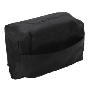 welding machine cover, welding machine canopy watertight190t silver plated polyester taffeta proof welder dust cover protective welder cover (50x25x31cm black)