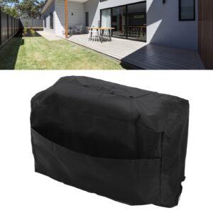 Welding Machine Cover, Welding Machine Canopy Watertight190T Silver Plated Polyester Taffeta Proof Welder Dust Cover Protective Welder Cover (50x25x31cm Black)