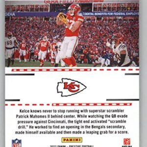 2022 Panini Prestige Highlight Reel #9 Travis Kelce Kansas City Chiefs NFL Football Trading Card