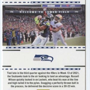 2022 Panini Prestige Highlight Reel #17 Tyler Lockett Seattle Seahawks NFL Football Trading Card