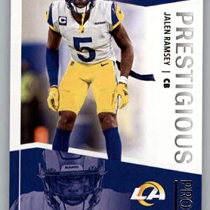 2022 Panini Prestige Prestigious Pros #13 Jalen Ramsey Los Angeles Rams NFL Football Trading Card