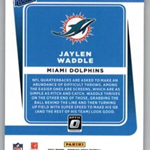 2021 Donruss Optic #208 Jaylen Waddle Miami Dolphins (RC - Rookie Card) NM-MT NFL Football Rated Rookies