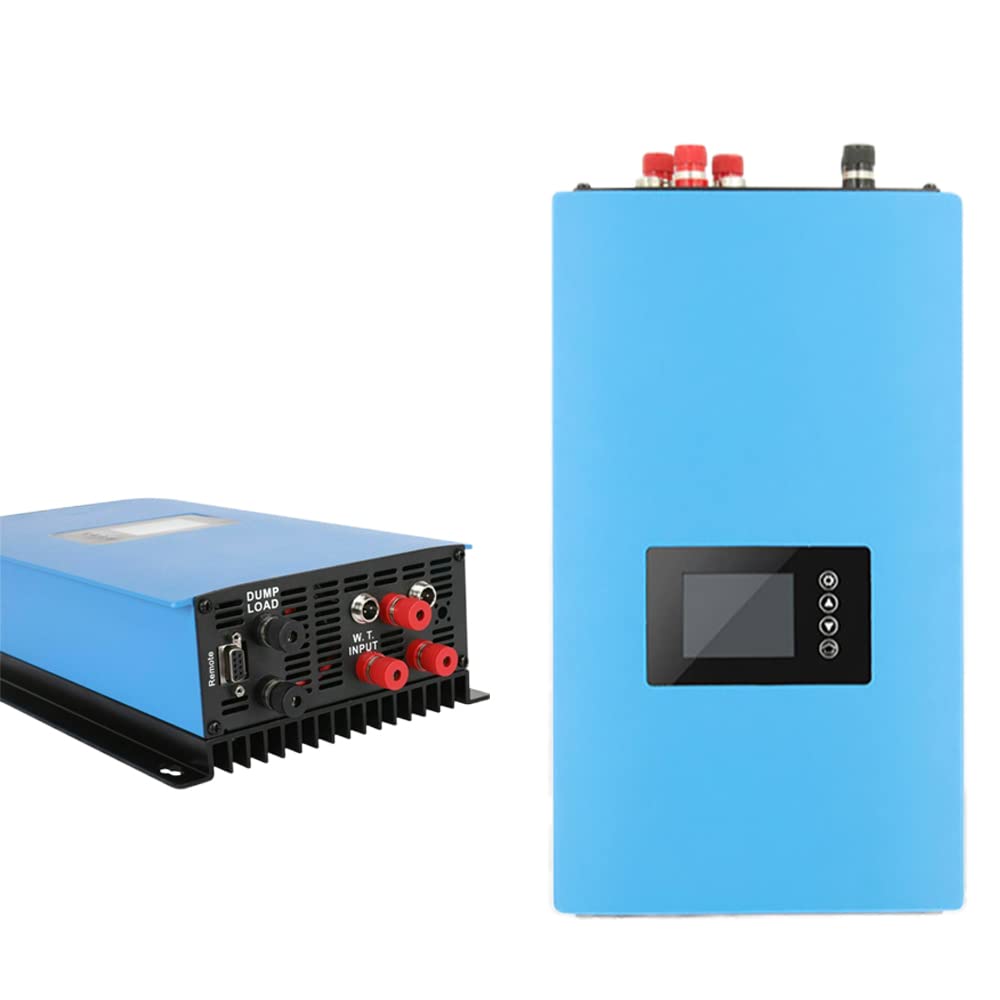 1000W Wind on Grid Tie Power Inverter 1KW Wind Power Limiter Sensor Wide Voltage DC25-60V for Wind Turbine AC 48V5