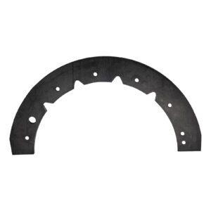 Mikatesi 753-0613 731-0782 731-0781 731-0780 721-0287 Snow Blowers Rubber Spirals Paddles Set & Scraper 731-1033 with Hardware Kit for 21" Yardman MTD Two-Cycle Single Stage Snowblower