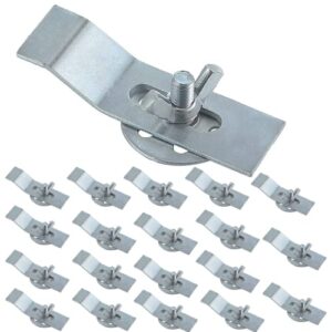 yeshine sink clips 20 pack, undermount sink clips, undermount bathroom sink clips,kitchen sink clips, sink brackets, universal heavy duty epoxy sink clips,sink clip