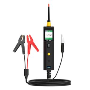 automotive circuit probe kit, 12v 24v car circuit tester electrical system tool, digital voltage tester, multimeter, short finder,relay fuse tester,ac dc diode resistance tester