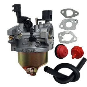 allmost huayi carburetor compatible with troy bilt 31as6bn2723 24'' snow thrower w/ 208 cc engine