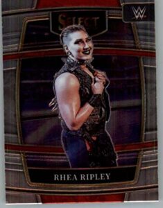 2022 panini select wwe #16 rhea ripley concourse raw wrestling trading card