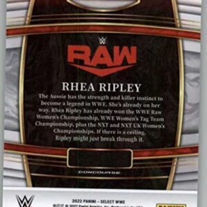 2022 Panini Select WWE #16 Rhea Ripley Concourse Raw Wrestling Trading Card