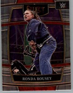 2022 panini select wwe #90 ronda rousey concourse wwe wrestling trading card