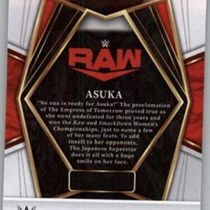 2022 Panini Select WWE #167 Asuka Premier Level Raw Wrestling Trading Card