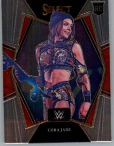 2022 panini select wwe #121 cora jade premier level nxt 2.0 wrestling trading card