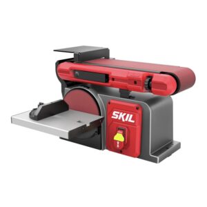 skil 4.5 amp belt and disc combination benchtop sander - bb9504-00