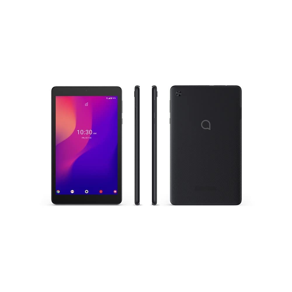 Alcatel Joy Tab 2 32GB Android Tablet 8.0" Display 9032W WiFi+4G LTE (T-Mobile only) - Black (Renewed)