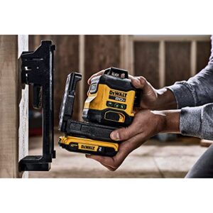 DEWALT 20V MAX Laser Level, Cross Line Laser, 3X360, Green, Bare Tool Only (DCLE34031B),Black