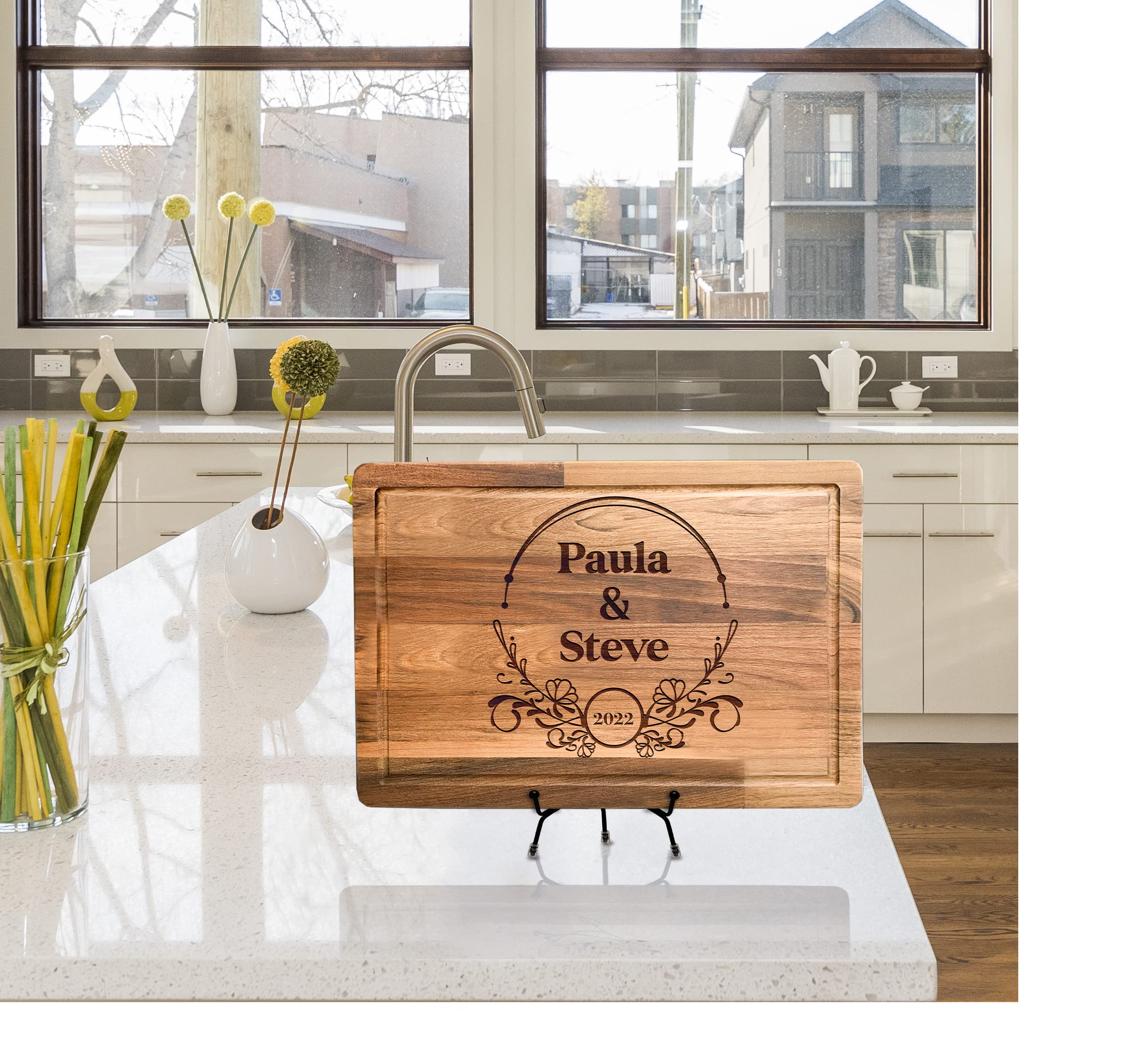 Personalized Cutting Boards, Christmas Gifts, Anniversary Gifts for Couple, House Warming Gifts New Home, Wedding Gifts for Couple, Personalized Gifts for Mom and Dad, Couple Gifts for Anniversary