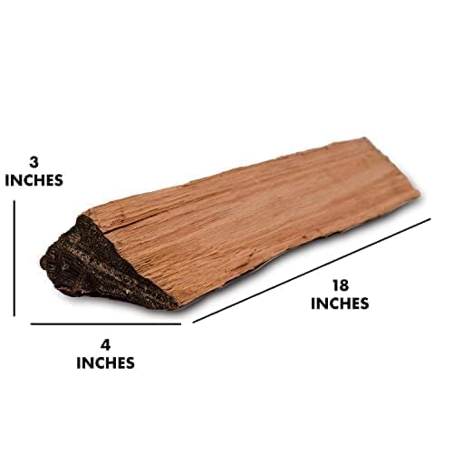 Firewood by Home and Country USA (50 LBS) - Hardwood, Firewood for Outdoor Fire Pits, Fireplaces, Wood Burning Stoves, and Campfires (w/Fire Starter)