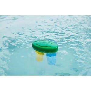 FROG Serene Floating Sanitizing System for Hot Tubs, Quick and Easy Self-Regulating Hot Tub Sanitizer with Bromine and FROG Sanitizing Minerals Kills Bacteria 2 Ways, for Hot Tubs up to 600 gallons