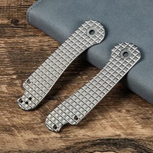 CIVIVI Elementum 6AL4V Titanium Handle Scales Compatible with Elementum C907 Pocket Knife C18062AD-2