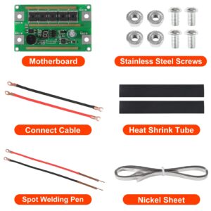 Battery Energy Storage Spot Welding Machine Welding Equipment Spot Welders DIY Small PCB Circuit Board for 18650 26650 Battery