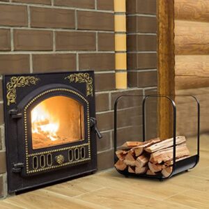 Lifeety 18 Inch Firewood Rack Small Indoor/Outdoor Log Holder Wood Storage