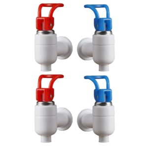 besportble 4pcs water dispenser faucet home water cooler water cooler faucet beverage lever pour water cooler spigot replacemet dispenser spout water faucet spigot manual inner wire plastic