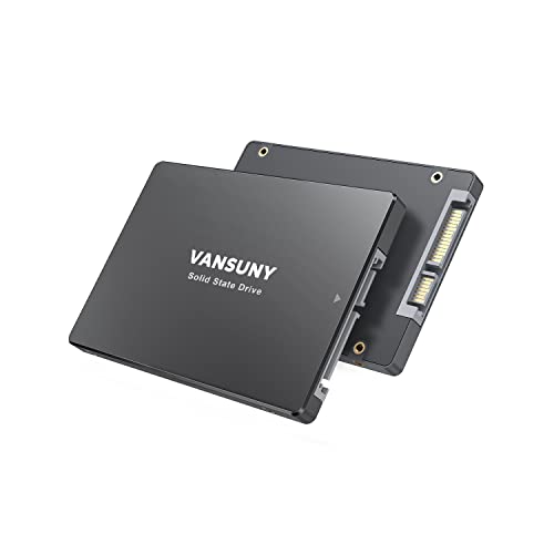 Vansuny 256GB SATA III SSD Internal Solid State Drive 2.5” Internal Drive Advanced 3D NAND Flash Up to 500MB/s SSD Hard Drive for PC Laptop