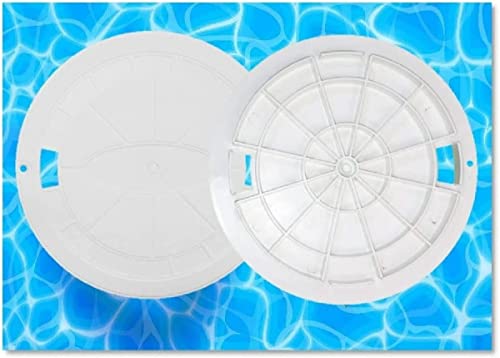 DDV Exact Replacement Skimmer Deck Lid Cover for Hayward Swimming Pool SPX1070C SP1070C Lid Direct Replacement for Hayward SP1070, SP1071, and SP10712S Pool Skimmer Cover Models