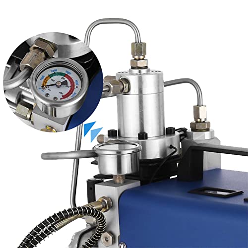 YONG HENG 4500 PSI Air Compressor 30Mpa 110V High Pressure Air Compressor Pump PCP Air Compressor Rifle Airgun Scuba Air Pump Perfect For filling PCP Air Rifle