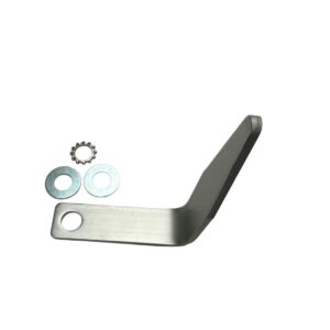 Zeluga ZL165 3/8in. L-Shaped Large Rafter Hook for Nail Guns with 3/8in. NPT Air Fitting with Teeth Washer and Flat Washers